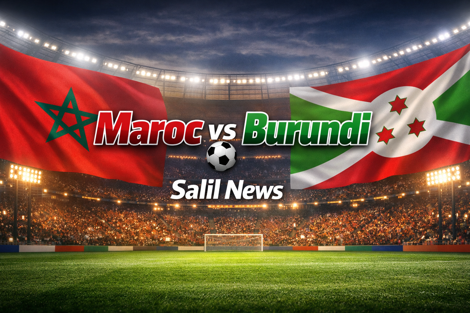 Morocco vs Burundi friendly today: time, venue and TV channels - Salil ...